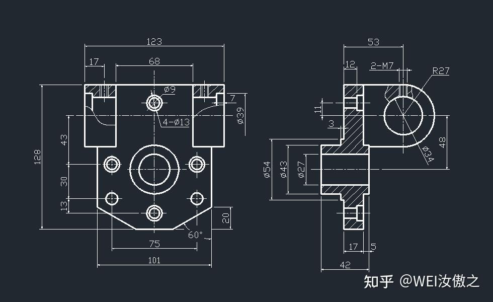 CAD dwg格式练习图100多张，练习图进阶版，提高绘图技能与效率从此刻开始 - 知乎