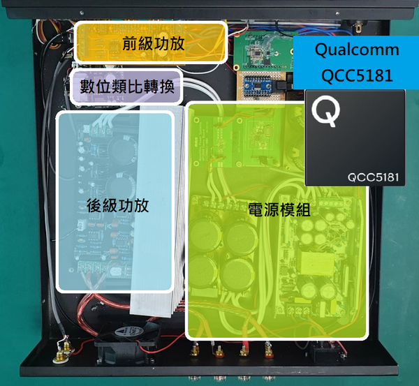 基于高通 QCC5181 aptX adptivite 24 bit-96KHz/Lossless蓝牙扩大机方案 - 知乎