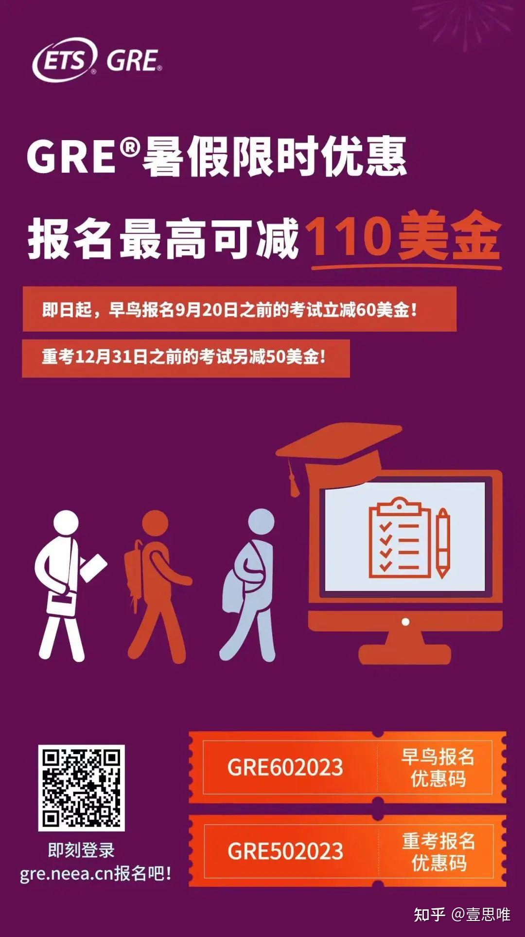 GRE9月即将改革！官方又增加了8月考试场次，还有优惠，快抢！ - 知乎