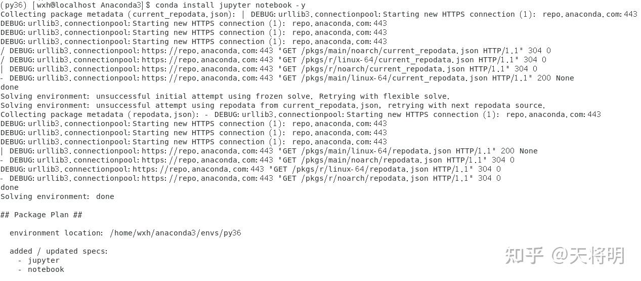Centos7配置python环境实现jupyter Notebook远程连接(anaconda3) 知乎