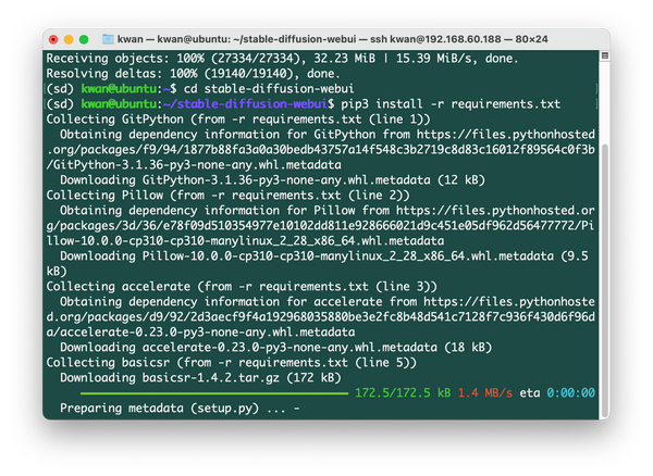 AMD显卡满血Stable Diffusion无脑部署笔记(ROCm5.6.1/5.7.1/6.02)(SD+Fooocus+ComfyUI ...
