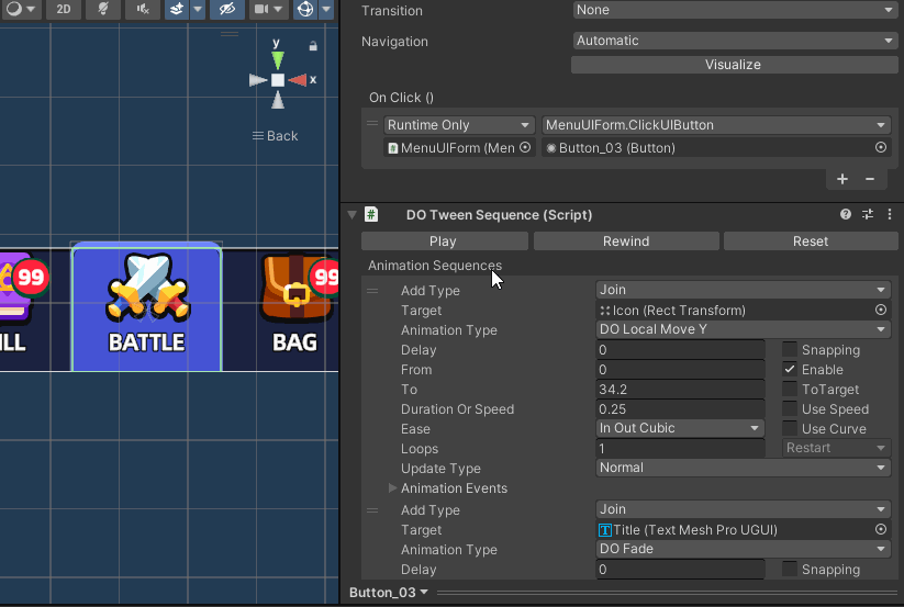 【Unity编辑器扩展】解决uGUI动效痛点 零代码可视化快速制作UI动效 DOTween Sequence可视化 - 知乎