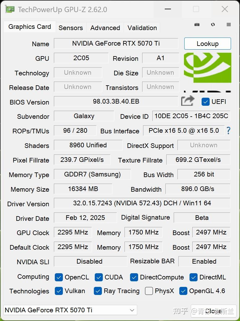 大力水手4强力加持，AI算力更高，影驰5070Ti金属大师白金OC首发 - 知乎