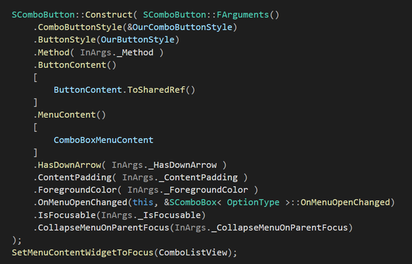 【Unreal】在UMG中添加SearchableComboBox - 知乎