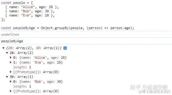 Javascript支持数组分组(groupBy)的方法即将到来！ - 知乎