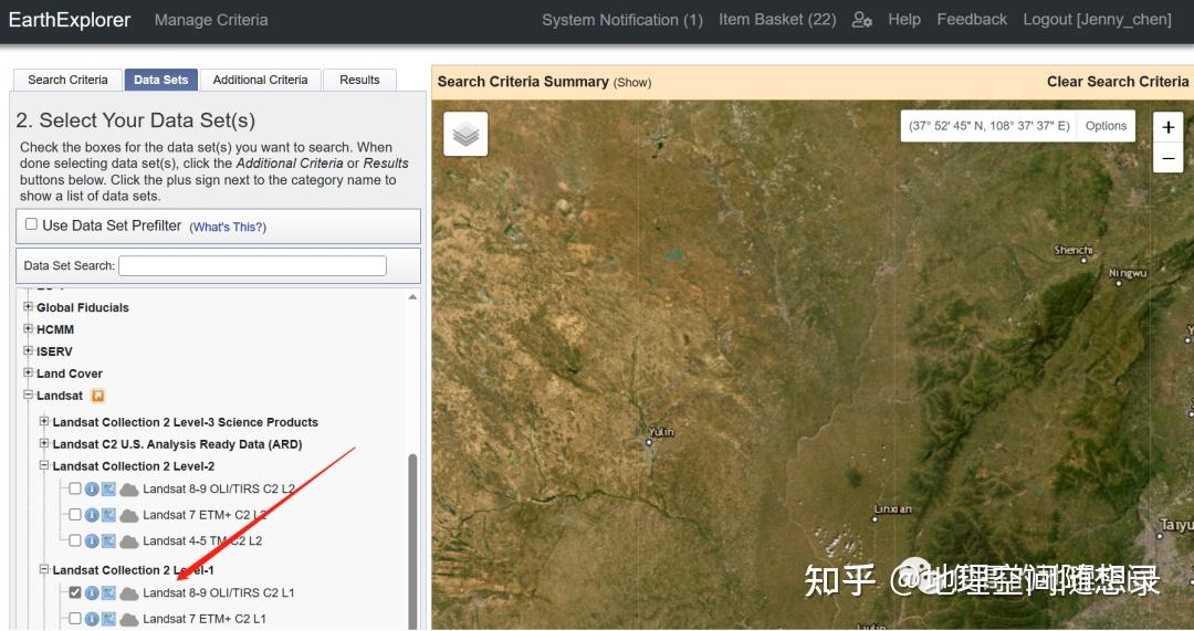 最新LANDSAT(2022以后)数据的打开方式(ENVI) - 知乎