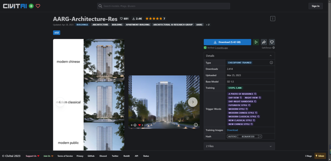 StableDiffusion | 10个建筑室内Ai大模型推荐盘点，超好用！ - 知乎