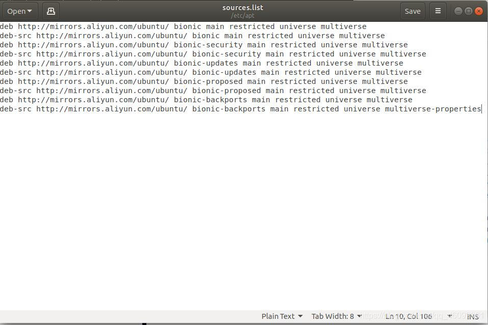 Ubuntu18.04..5 配置国内镜像源：解决E: Failed to fetch - 知乎