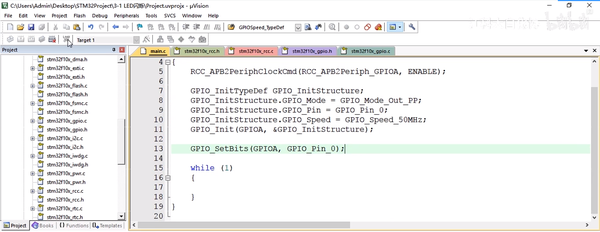 STM32入门教程-2023版 【3-2】LED闪烁&LED流水灯&蜂鸣器 - 知乎