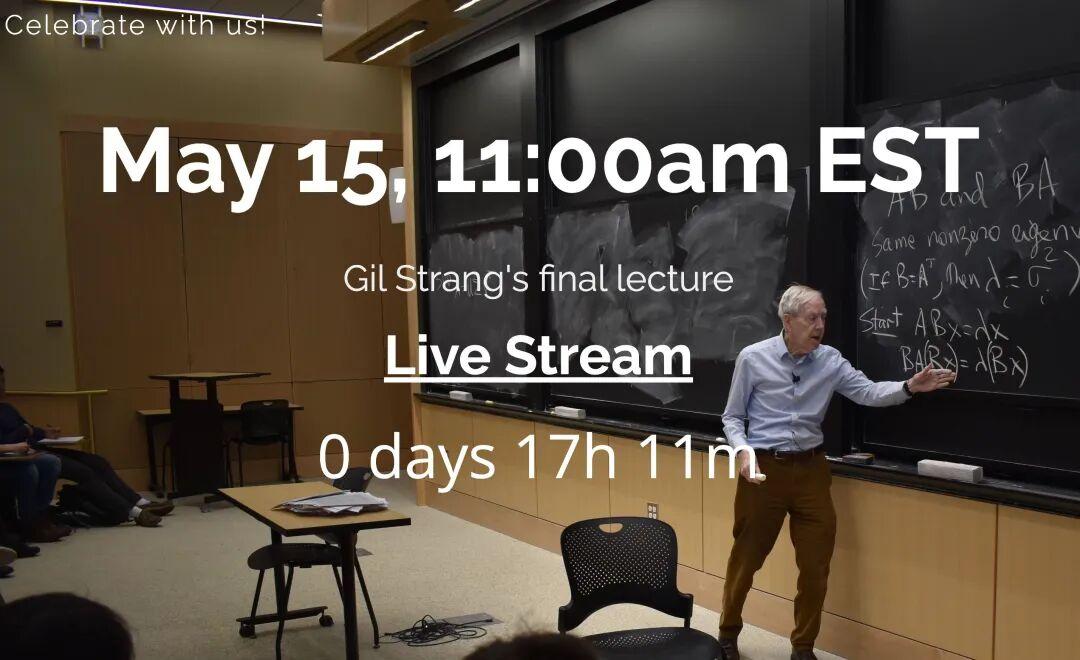 MIT教授Gilbert Strang的线性代数课为何被称为“天花板课程”？ - 知乎