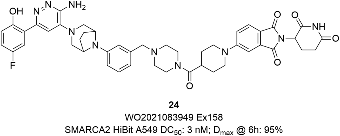 合成致死靶点SMARCA2: PROTAC蛋白降解剂 (专利综述) - 知乎