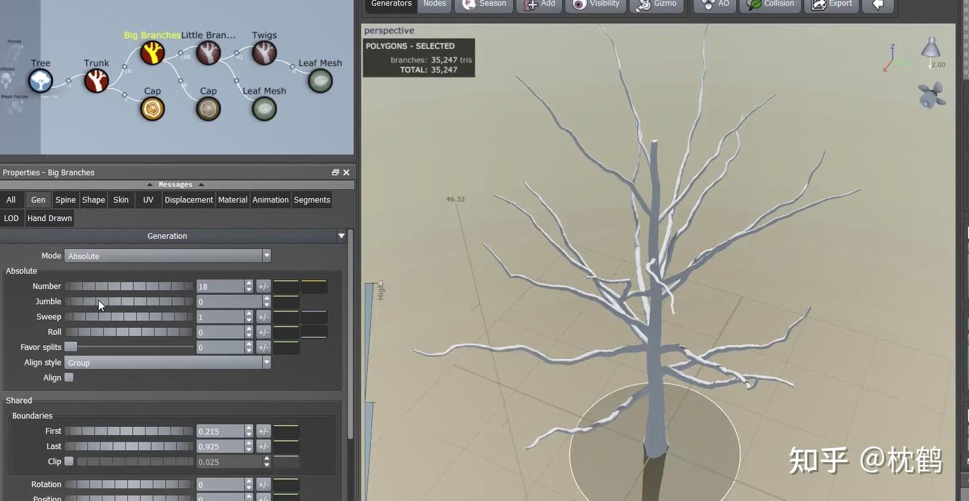 [游戏美术文档]SpeedTree参数 - 知乎