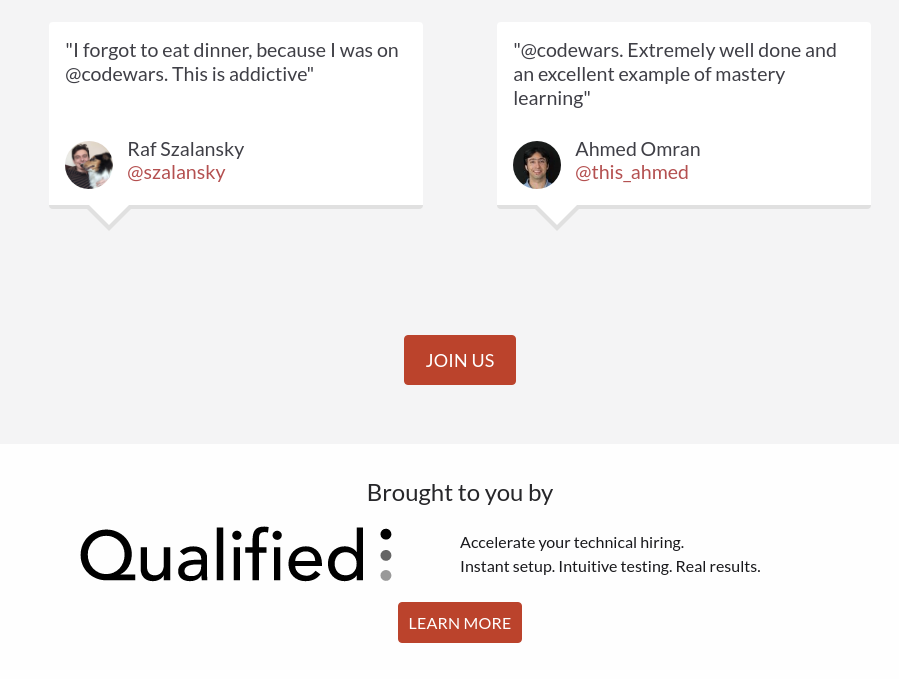 酷站推荐 - codewars.com - Codewars | Achieve mastery through challenge