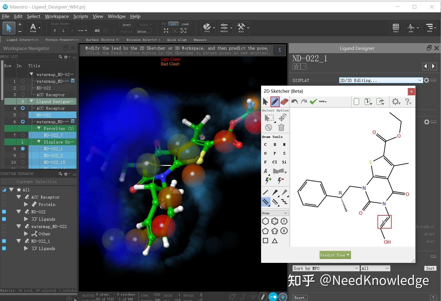 Schrödinger教程 | WaterMap-Guided Lead Optimization with the Ligand ...