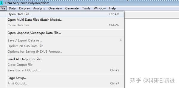 学会DnaSP，高效分析序列！ - 知乎