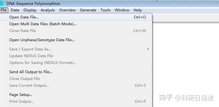 学会DnaSP，高效分析序列！ - 知乎