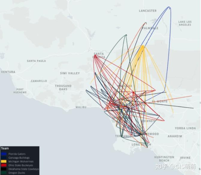 12种地图上的地理空间数据可视化 - 知乎