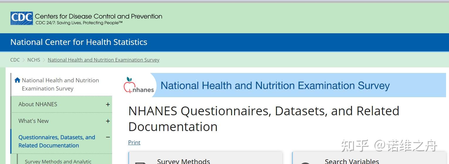 IF=6分+的NHANES论文复现精讲—— 打牢医学数据分析基本功 - 知乎