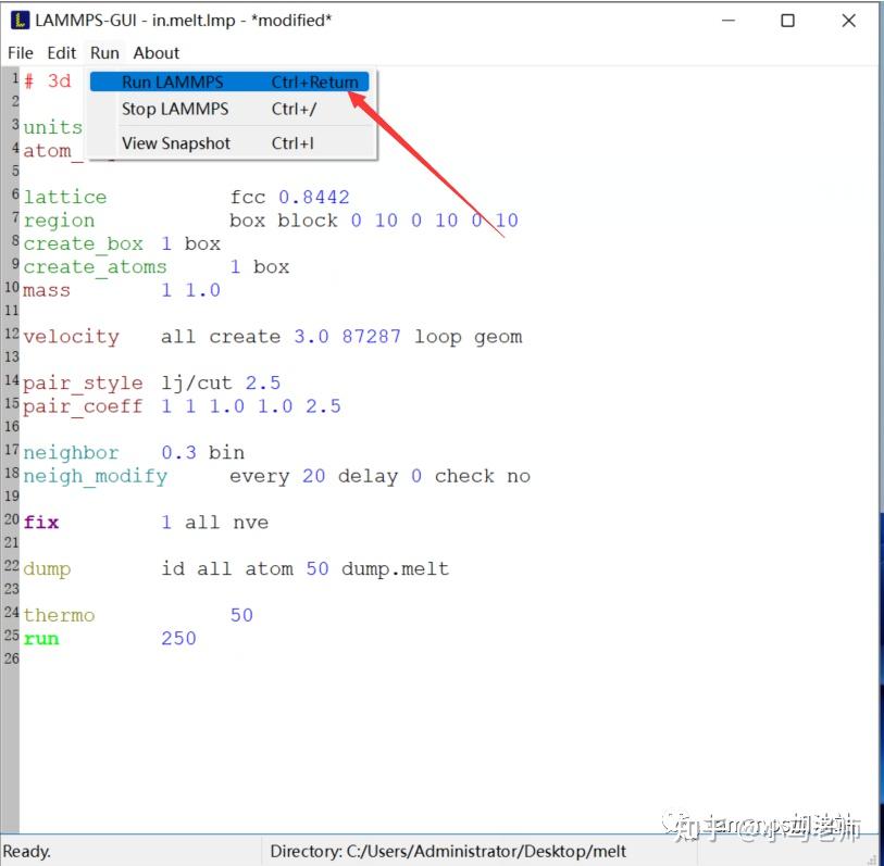 LAMMPS推出GUI界面，模拟从未如此简单 - 知乎