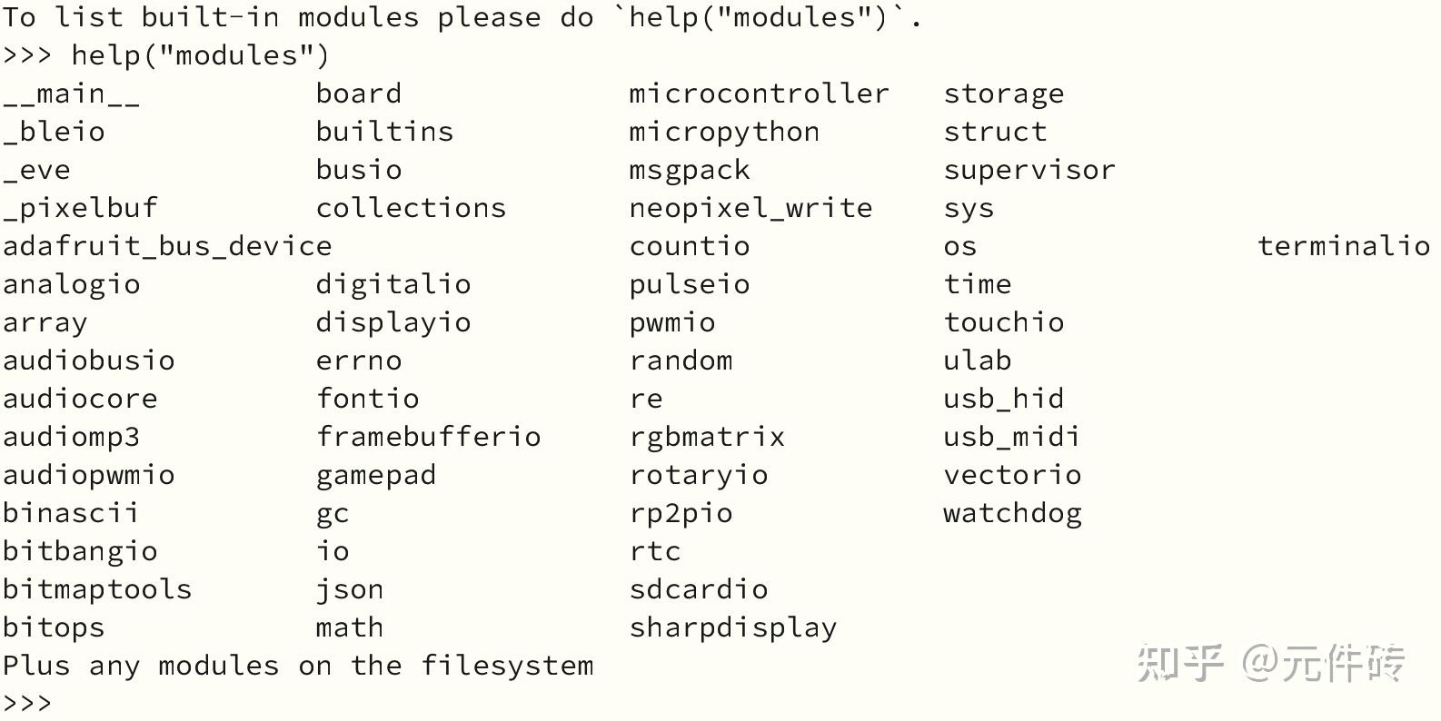 CircuitPython的详细介绍及使用 - 知乎