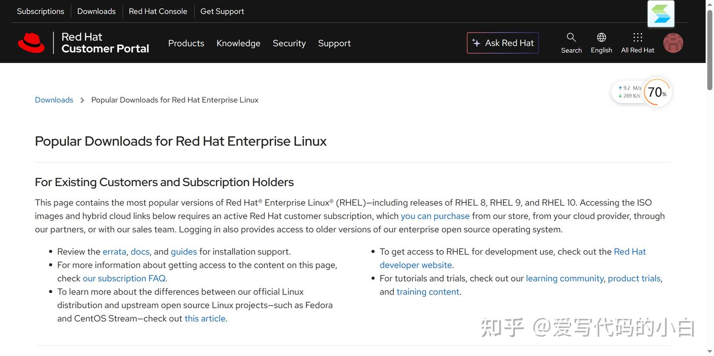 Red Hat Linux 全版本镜像下载 - 知乎