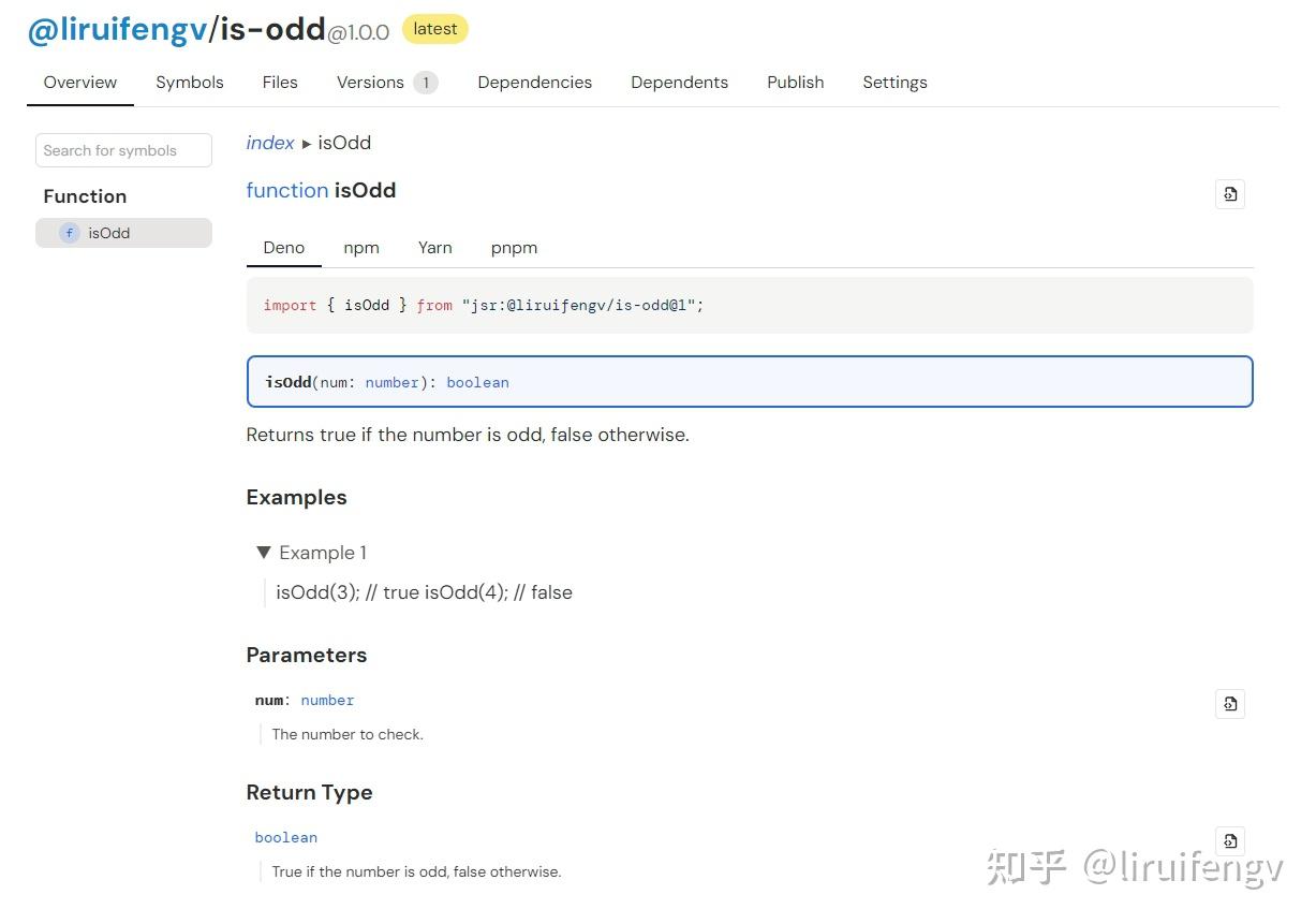Deno 新开发的 JSR，一个新的 JS Registry，支持 TS 并兼容 npm - 知乎