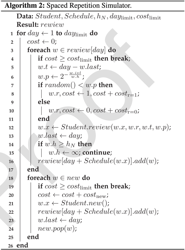 IEEE TKDE 2023 | 墨墨背单词：通过捕捉记忆动态，优化间隔重复调度 - 知乎