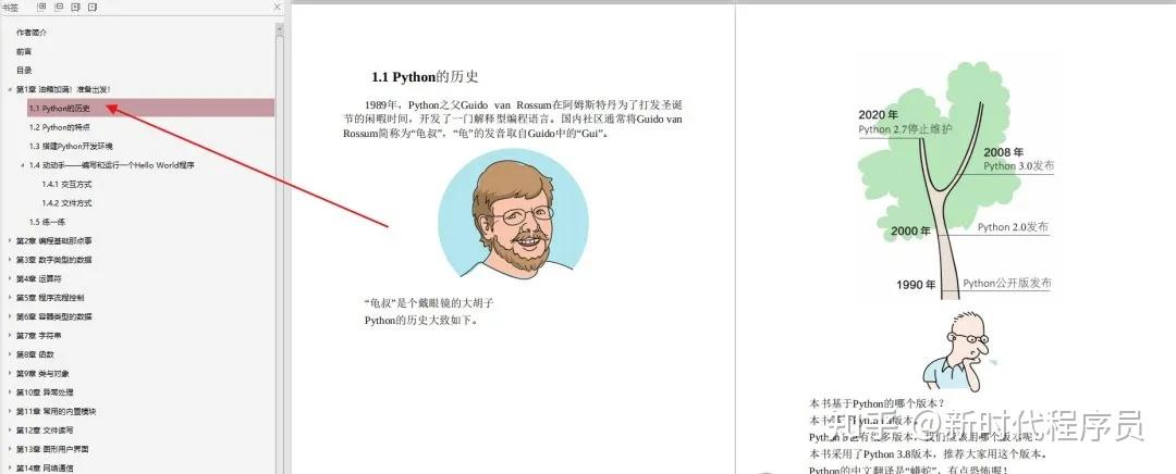 相当炸裂！495页看漫画学Python（全彩版）通俗易懂！Git首发破万Star - 知乎