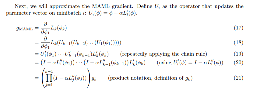 Meta-Learning Reptile算法 数学部分解析 - 知乎