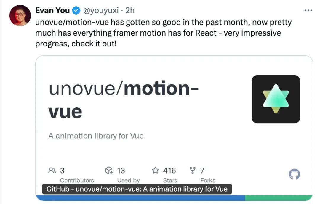 Motion Vue：尤雨溪力荐的 Vue 动画库！ - 知乎