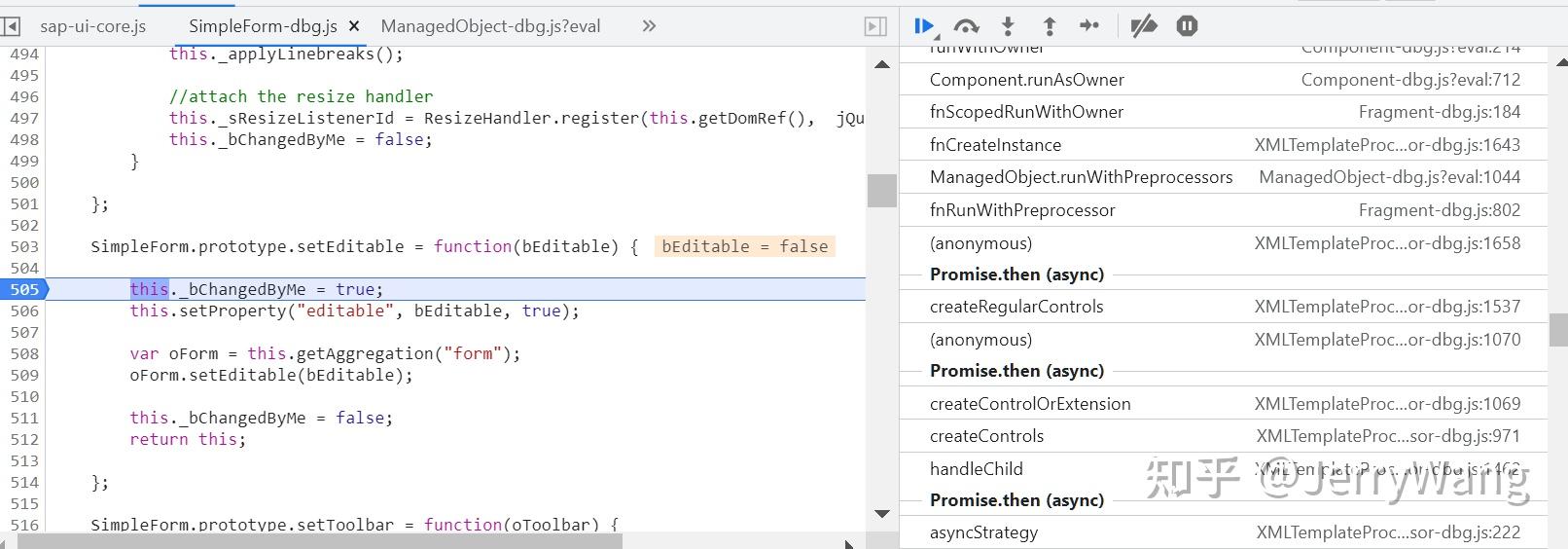 SAP UI5 SimpleForm 控件实例的初始化调试 - 知乎