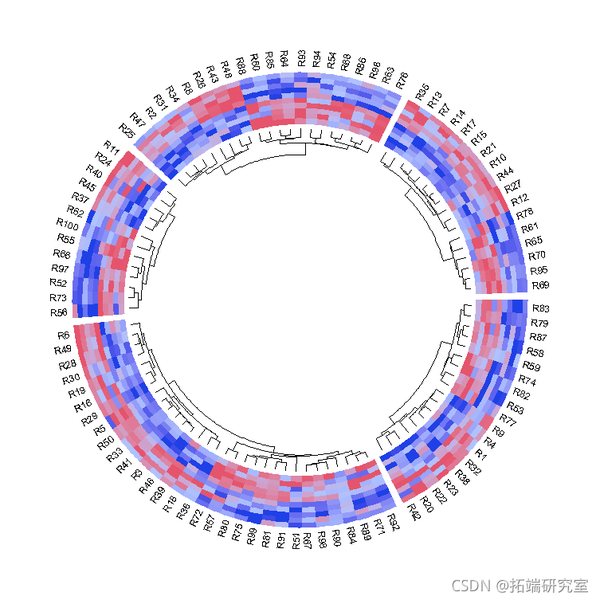 拓端tecdat|R语言绘制圈图、环形热图可视化基因组实战：展示基因数据比较 - 知乎