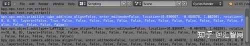 Blender Python程序化建模教程 - 知乎