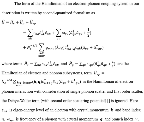 how to calculate electron-phonon coupling and electrical resistivity of simple metal system - 知乎