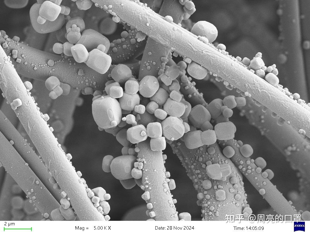 支米 9541经过TSI 8130 氯化钠负载测试后的扫面电子显微镜照片 - 知乎