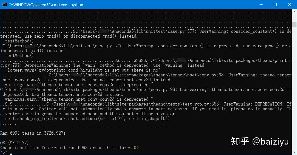 theano-警告mkl-service：DLL load failed：找不到指定的模块 - 知乎