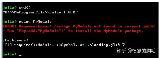 Julia教程9--模块 - 知乎