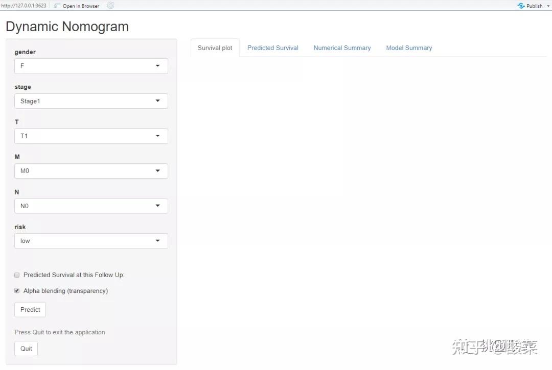 看到这样的动态Nomogram，导师笑开了！一看就是高分文章标配！ - 知乎