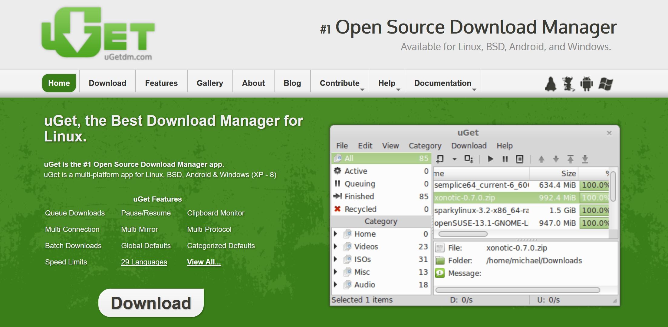 windows-开源下载器uGet - 知乎
