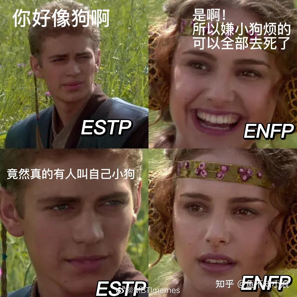 八维全反人格恋爱(3)——ti和fi的惊鸿一瞥(其一):熵增组(estp Enfp) 知乎