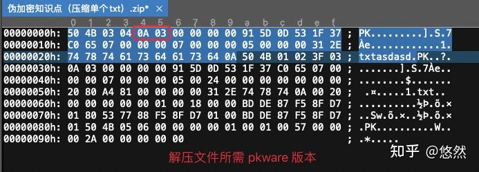 zip伪加密知识点 - 知乎