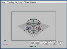 Maya创建场景物体-使用摄像机 - 知乎