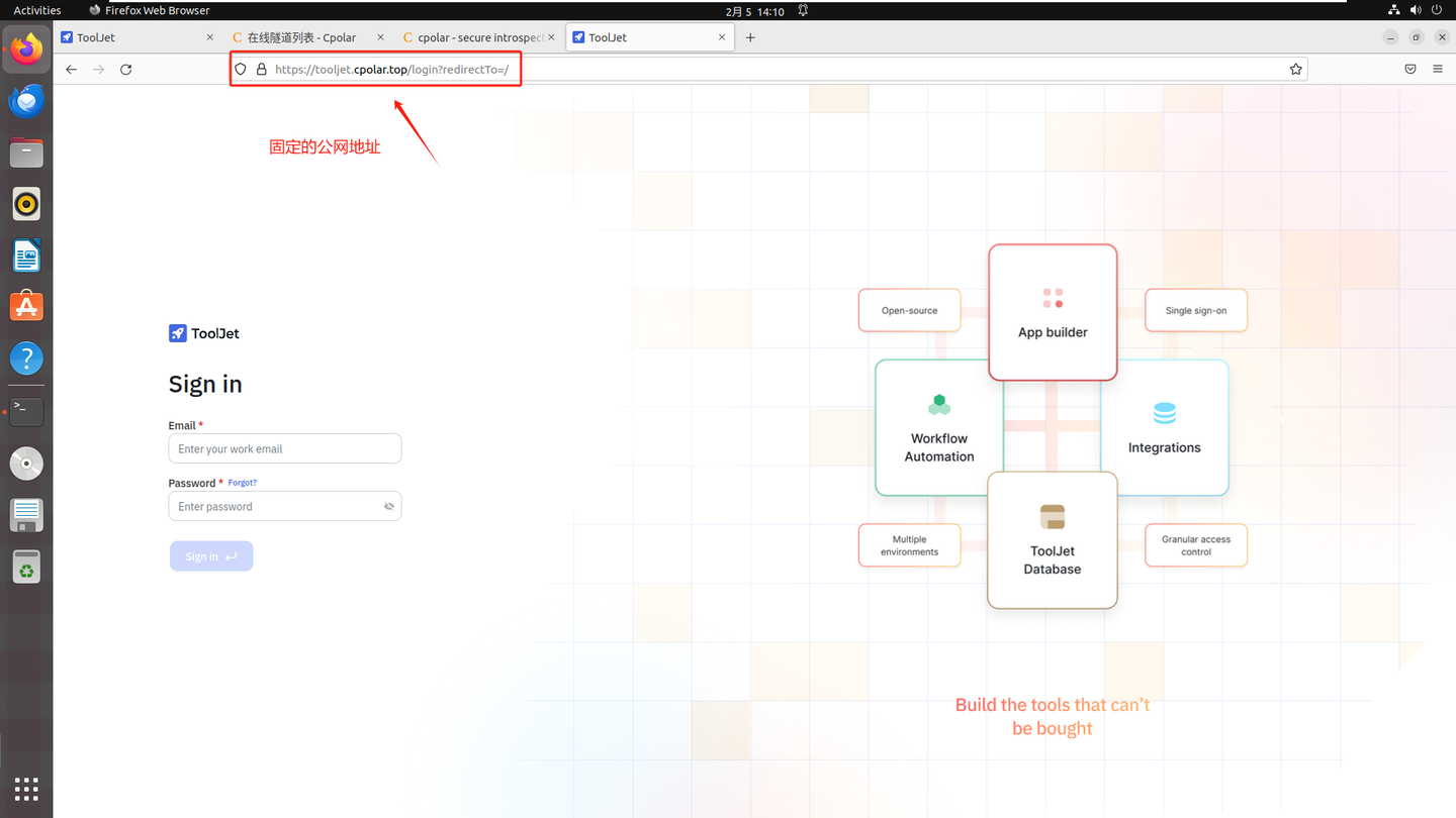 Ubuntu轻松部署ToolJet低代码开发平台与远程访问 - 知乎