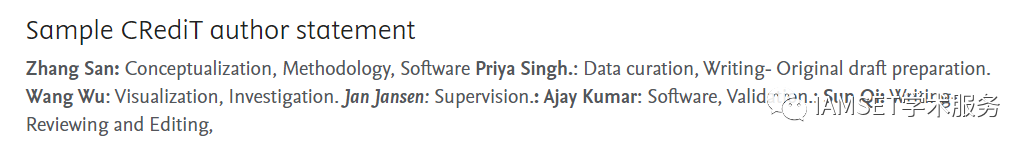 投稿时需要附上CRediT Author Statement，怎么写？ - 知乎