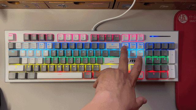 我的新外设—微星GK50Z PIXEL 60度灰青轴键盘使用体验！