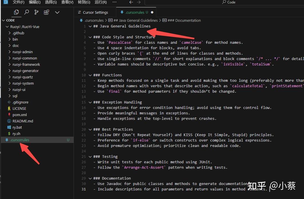 Cursor 高级技巧：Curosr Rules 释放 AI 编程潜力！ - 知乎
