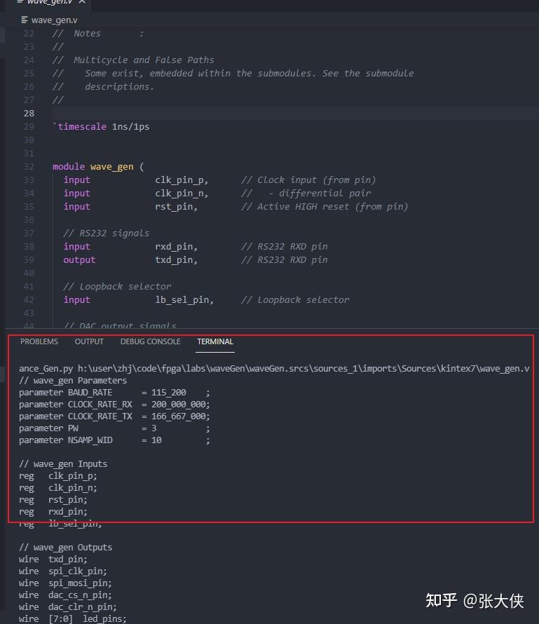 VS Code自动例化Verilog模块 - 知乎