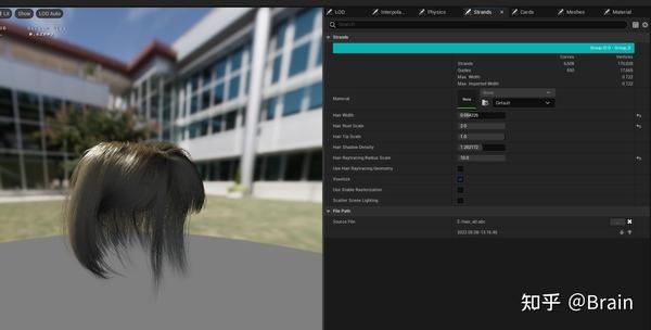 UE5 Groom 渲染参数详解 - 知乎