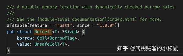 Rust源码阅读： Cell/RefCell与内部可变性 - 知乎