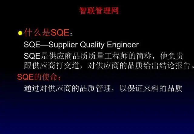 供应商质量工程师SQE培训教材-简洁版PPT - 知乎